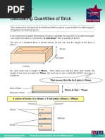 Estimating Brickforce for Walls | PDF