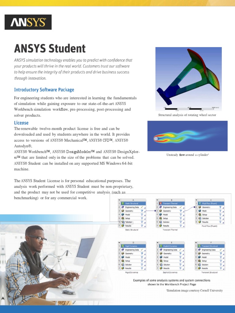 Ansys Student Brochure PDF | PDF