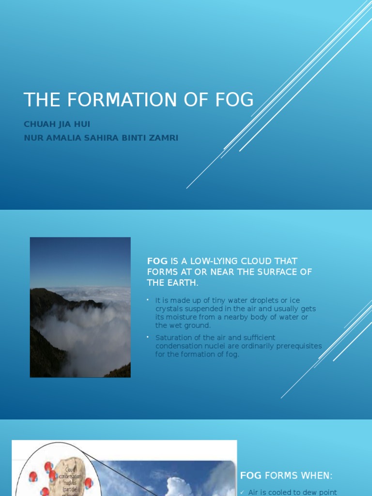 The Formation of Fog | PDF | Fog | Precipitation