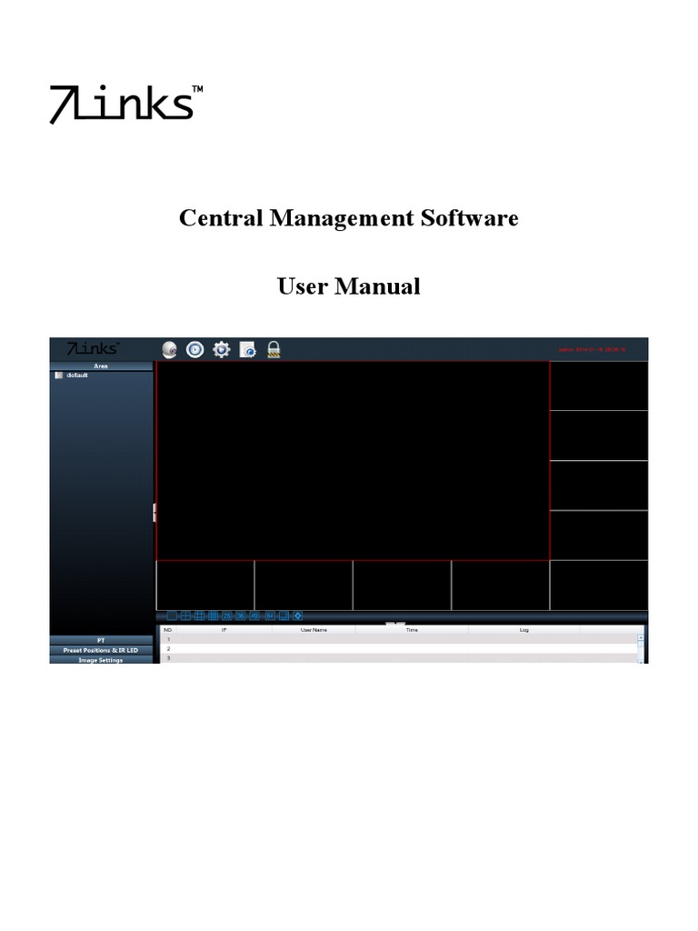 Central Management Software User Manual | PDF | Transport Layer ...