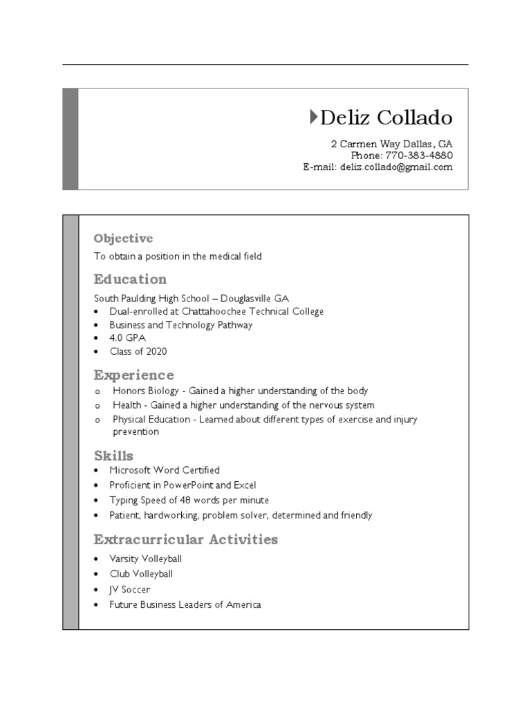 Current Fake Resume | PDF