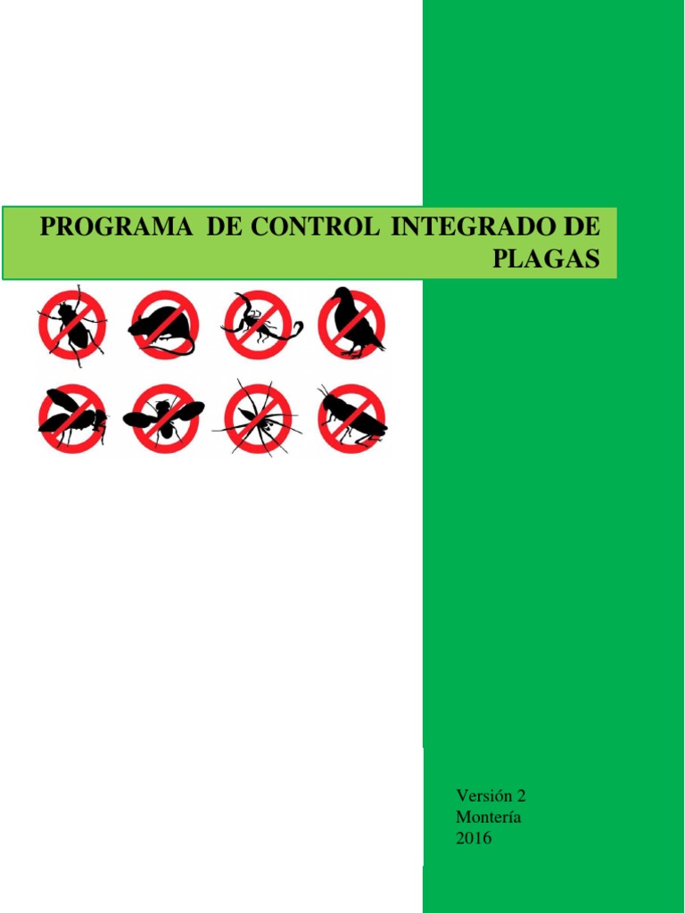 Programa de Control Integrado de Plagas | PDF | Plaga (organismo) | Pesticida