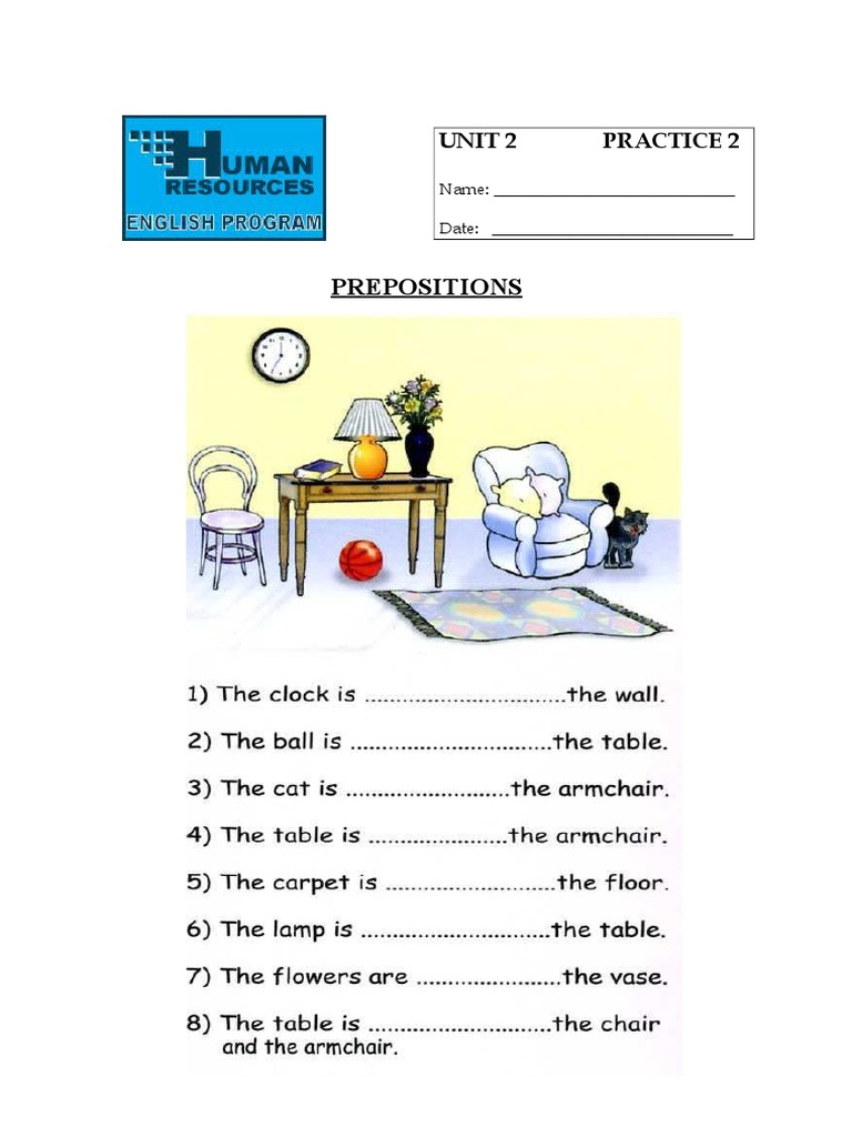 Prepositions: Unit 2 Practice 2 | PDF | Business | Finance & Money Management
