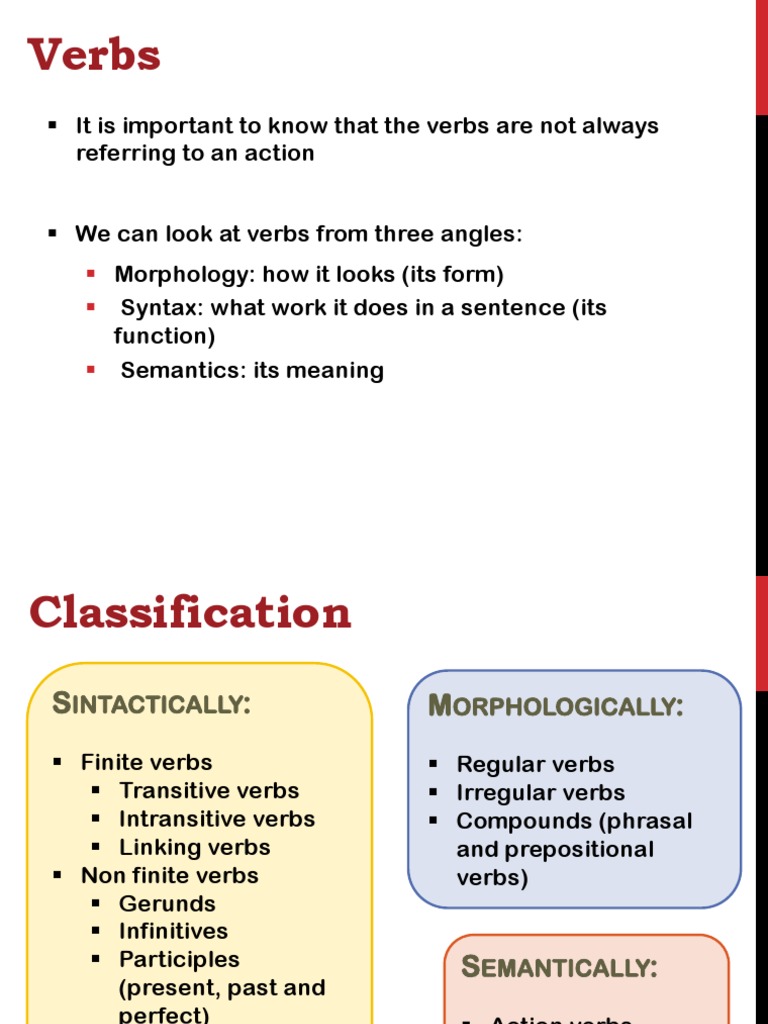Verbs | Download Free PDF | Verb | Phrase