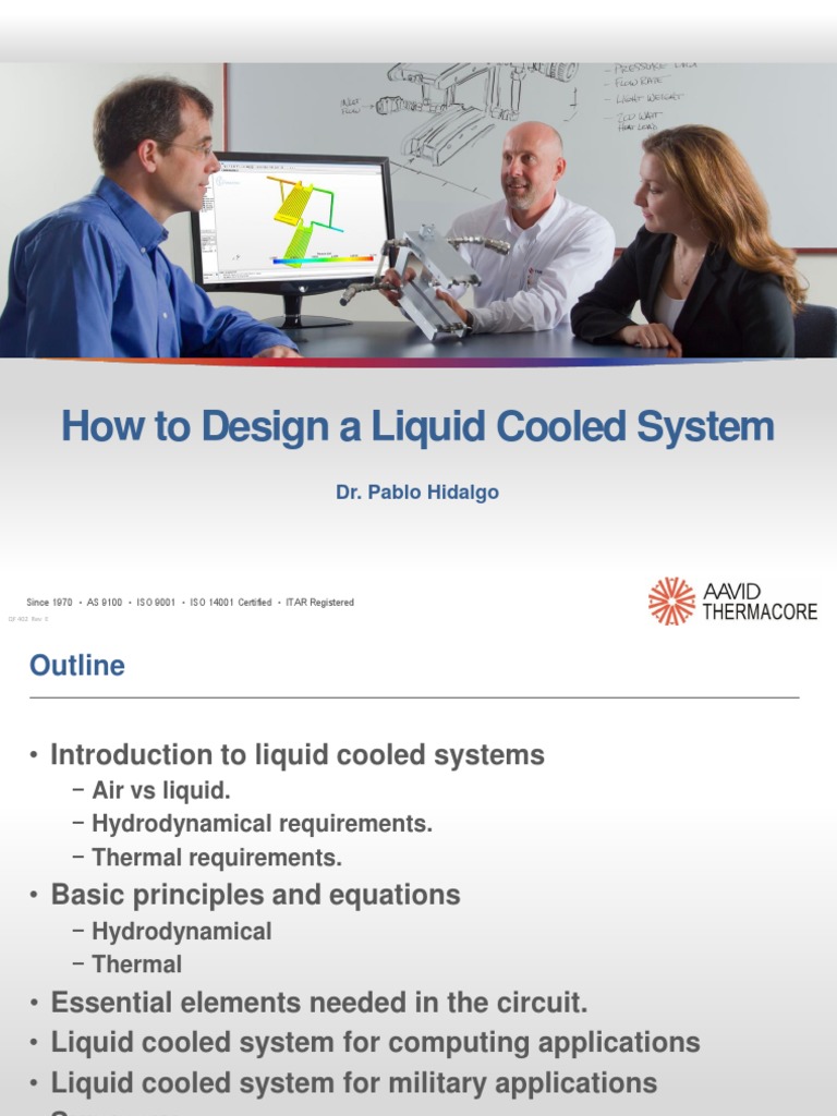 How To Design Liquid Cooled System PDF | PDF | Fluid Dynamics | Heat ...