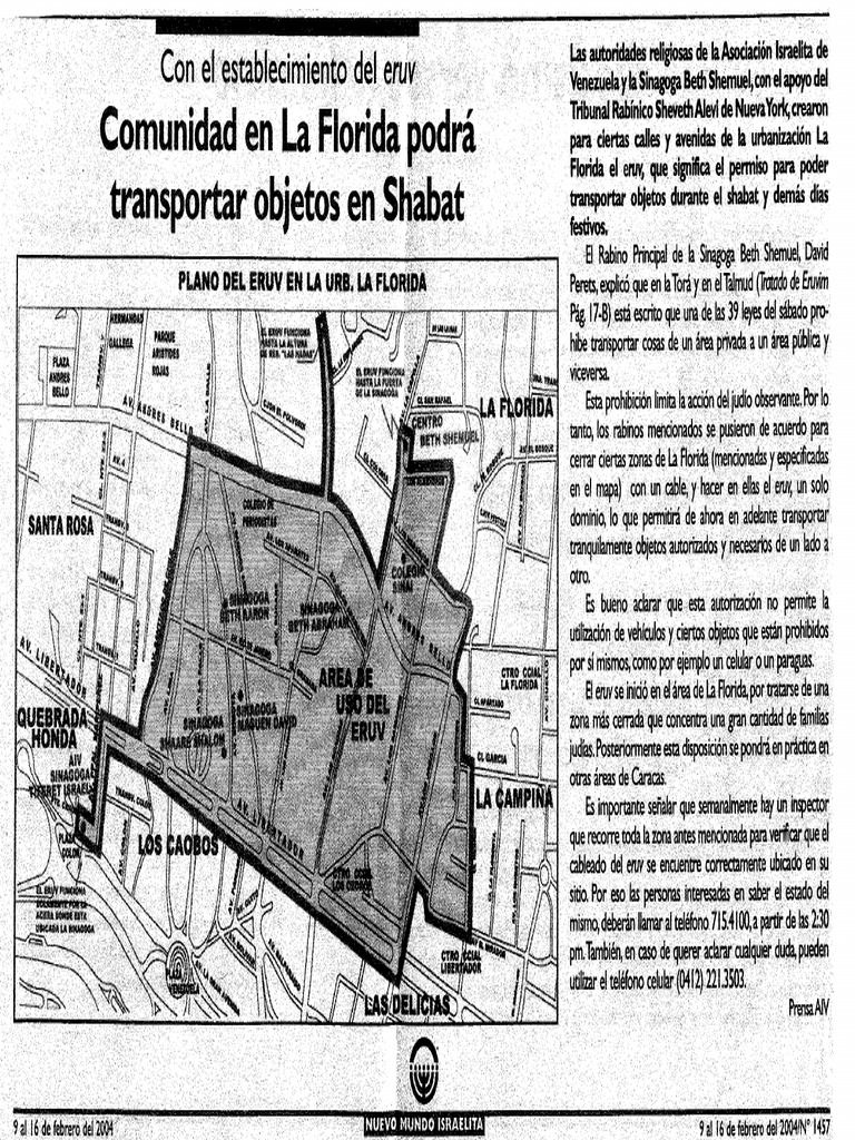 Eruv Ccs Map | PDF