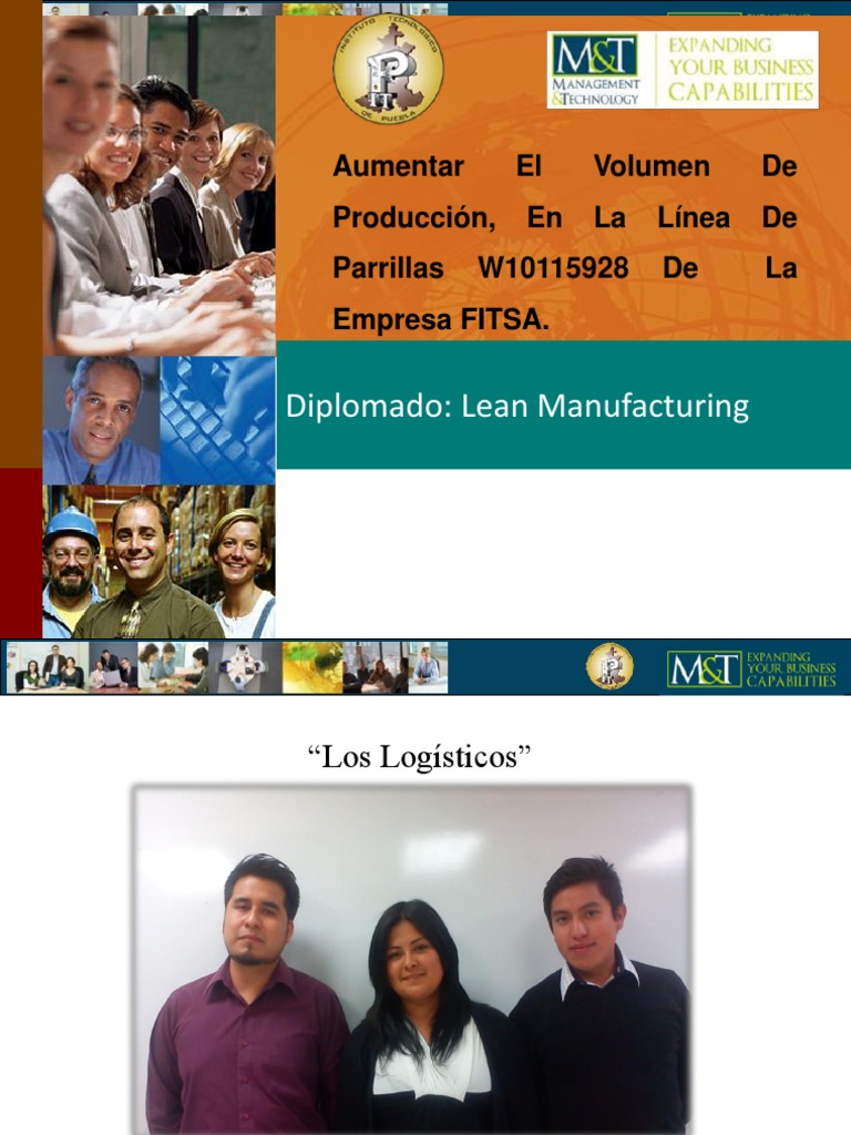 Presentacion Proyecto Lean Manufacturing | PDF | Ingeniería de Procesos ...