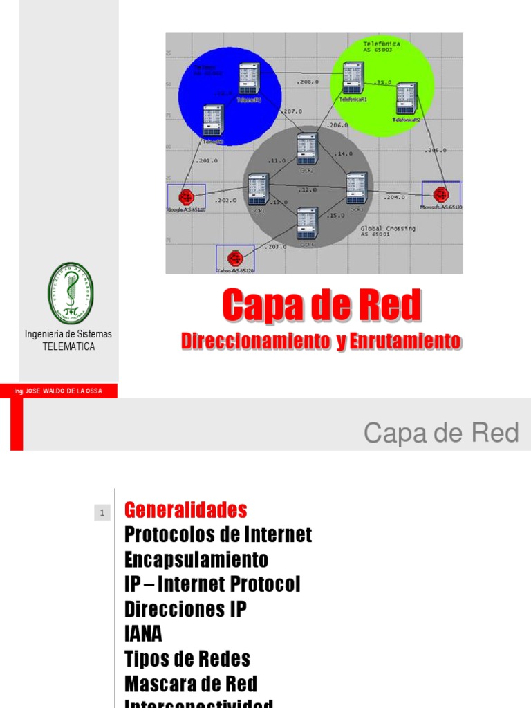 Telema U4 Capa Red PDF | PDF | Protocolos de internet | Enrutador (Computación)