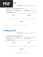 Recibo de Uniformes de Trabajo | PDF