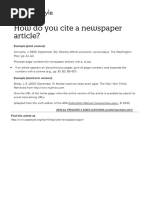 APA Appendix Formatting Guide | PDF
