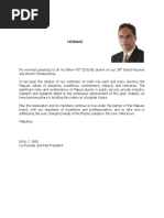 Acknowledgement of Participants | PDF | Cooking, Food & Wine | Law