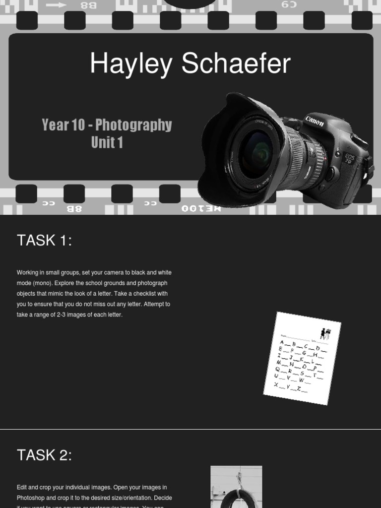 Monochrome Alphabet Photography Project | PDF | Adobe Photoshop | Shadow