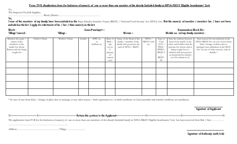 Writereaddata FormFiles Form-IV-R | PDF | Birth Certificate | Access ...