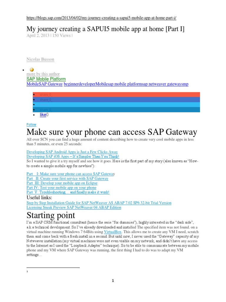 SAP Fiori Hands-On | PDF | Eclipse (Software) | Computer Network