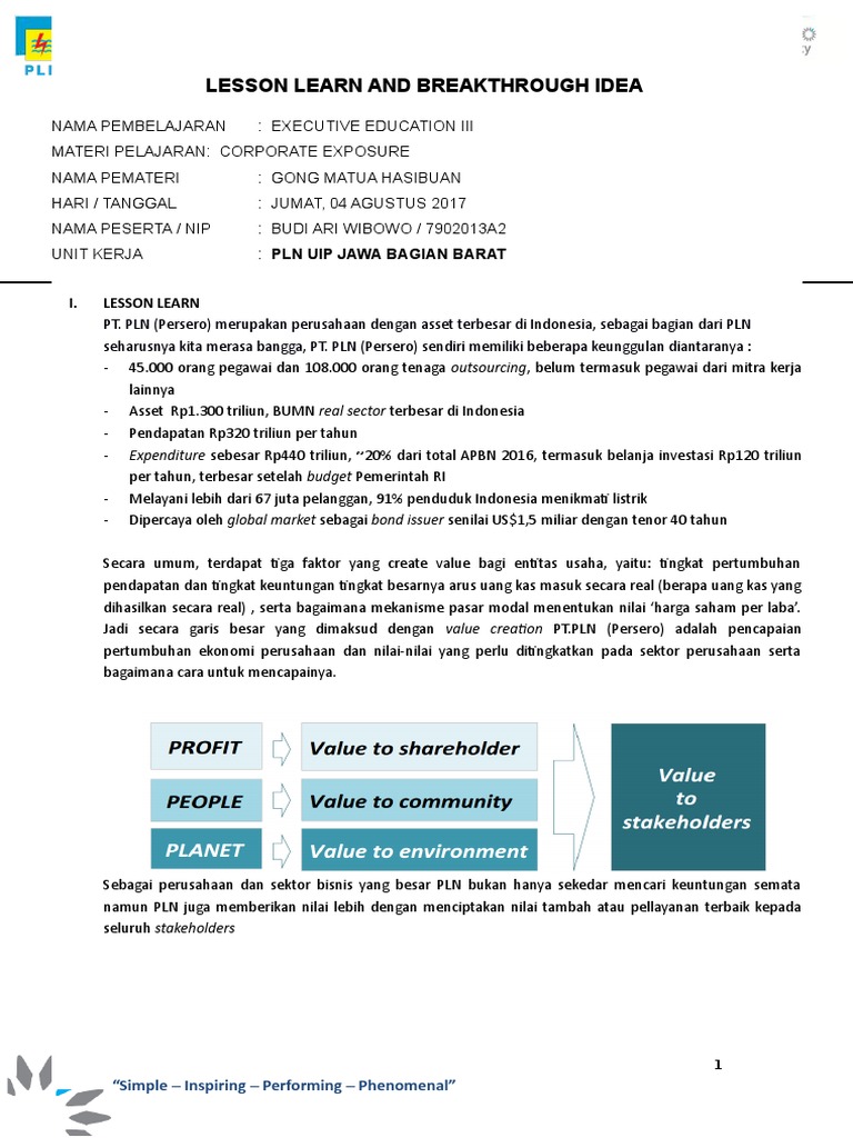 Pembelajaran dari Gong Matua Hasibuan | PDF