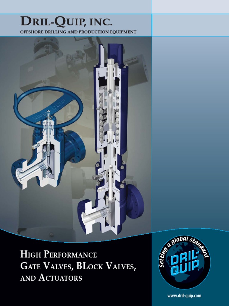 Gate Valves Wellhead API 6A | PDF | Valve | Actuator