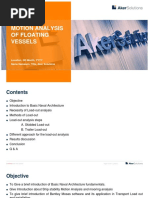 OPTIMOOR - Mooring Analysis Program Tour | PDF | Tide | Computing