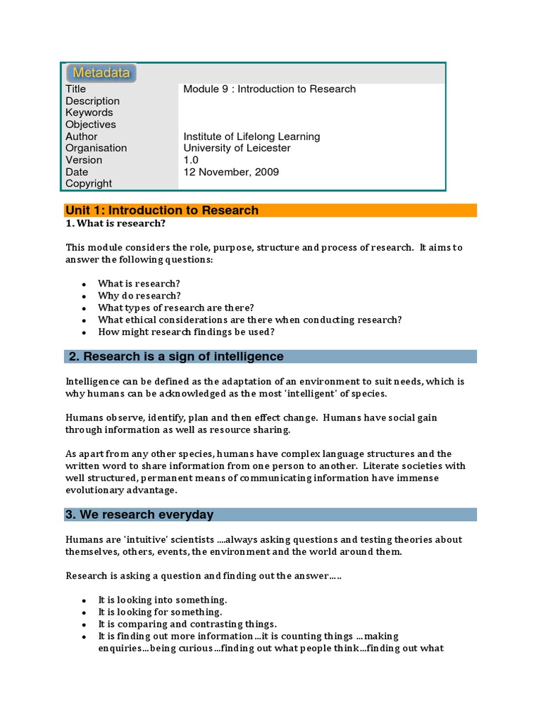 Module9cg PDF | PDF | Hypothesis | Quantitative Research