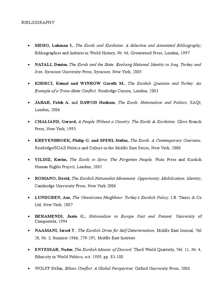 Kurdish Nationalism and Key Texts | PDF | Kurds | Divided Regions