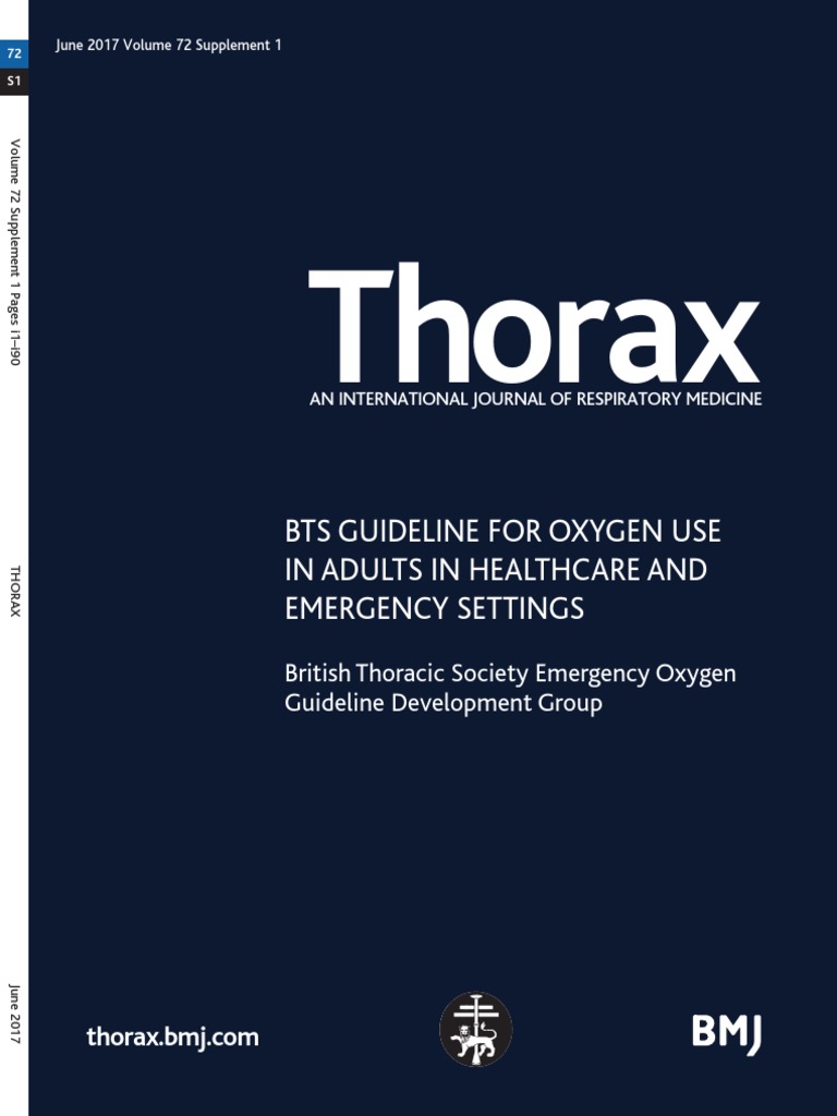 Bts Guideline For Oxygen Use in Adults in Healthcare and Emergency ...