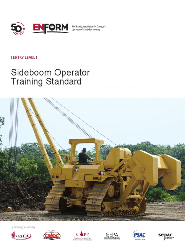Sideboom Operator Training Standard1 | Test (Assessment) | Safety