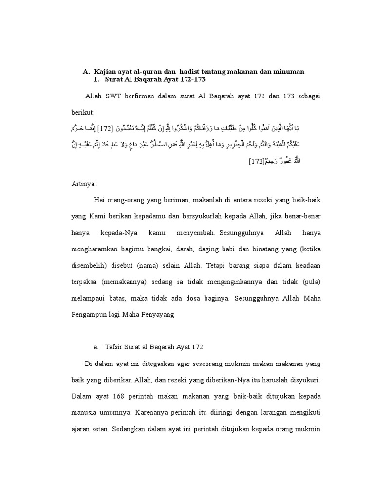 Konsep Halal Dan Thoyyib Dalam Islam | PDF