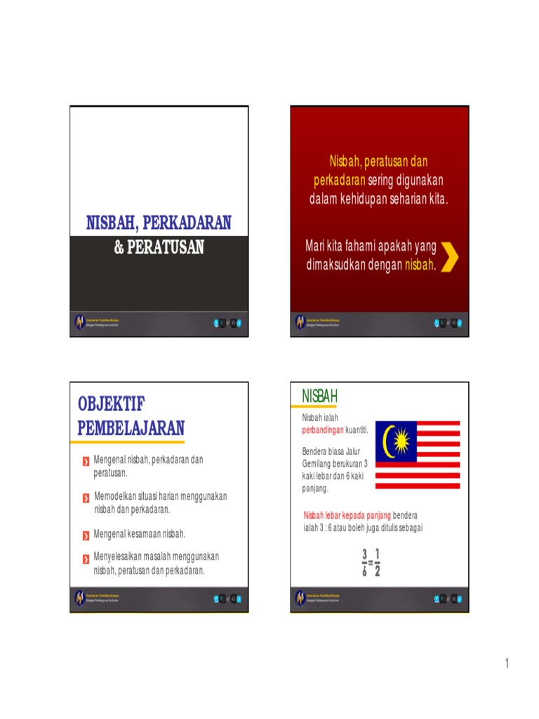 Modul 13 Nisbah Perkadaran Peratus | PDF