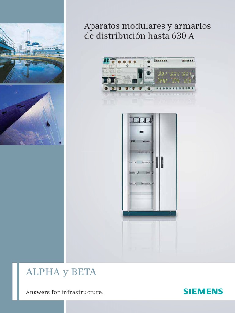 Cat - ALPHA - BETA - Protecciones SIEMENS PDF | PDF