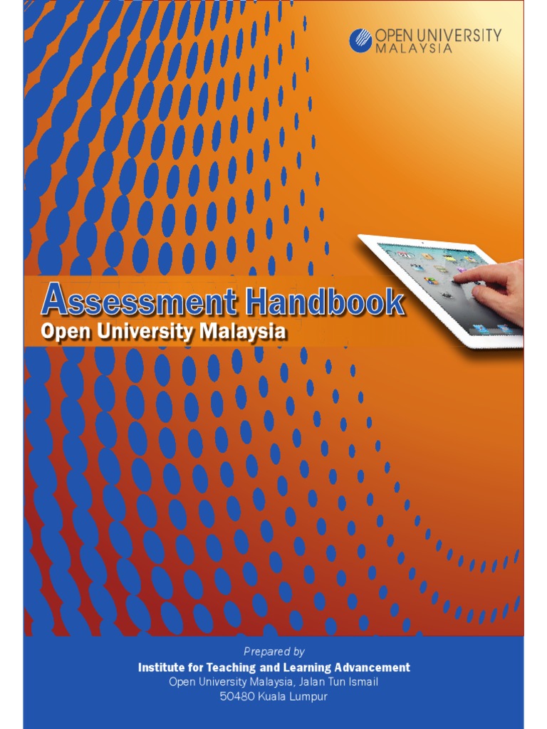 OUM Assessment Handbook Overview | PDF | Educational Assessment ...