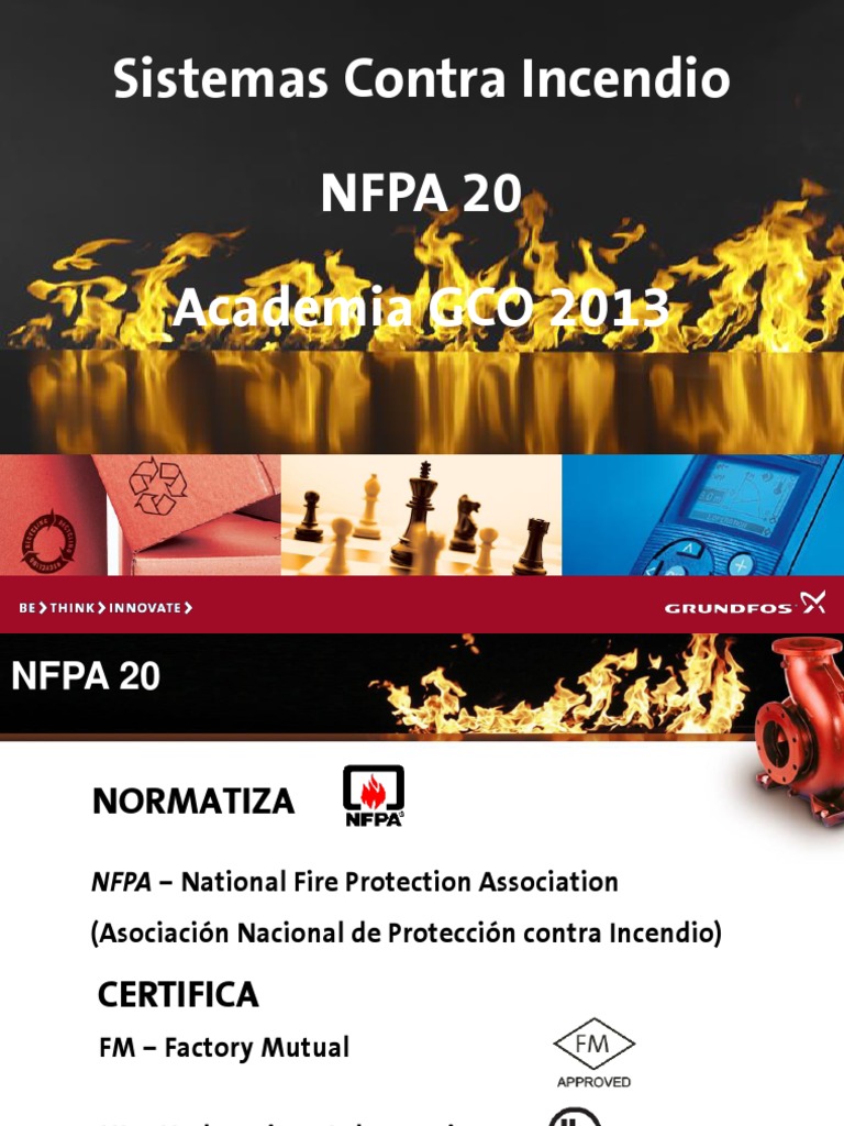 Academia Grundfos NFPA 20 Nov 26 PDF | PDF | Corriente eléctrica | Bomba