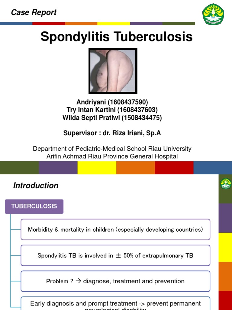 Spondilitis TB Anak | PDF | Tuberculosis | Health Sciences