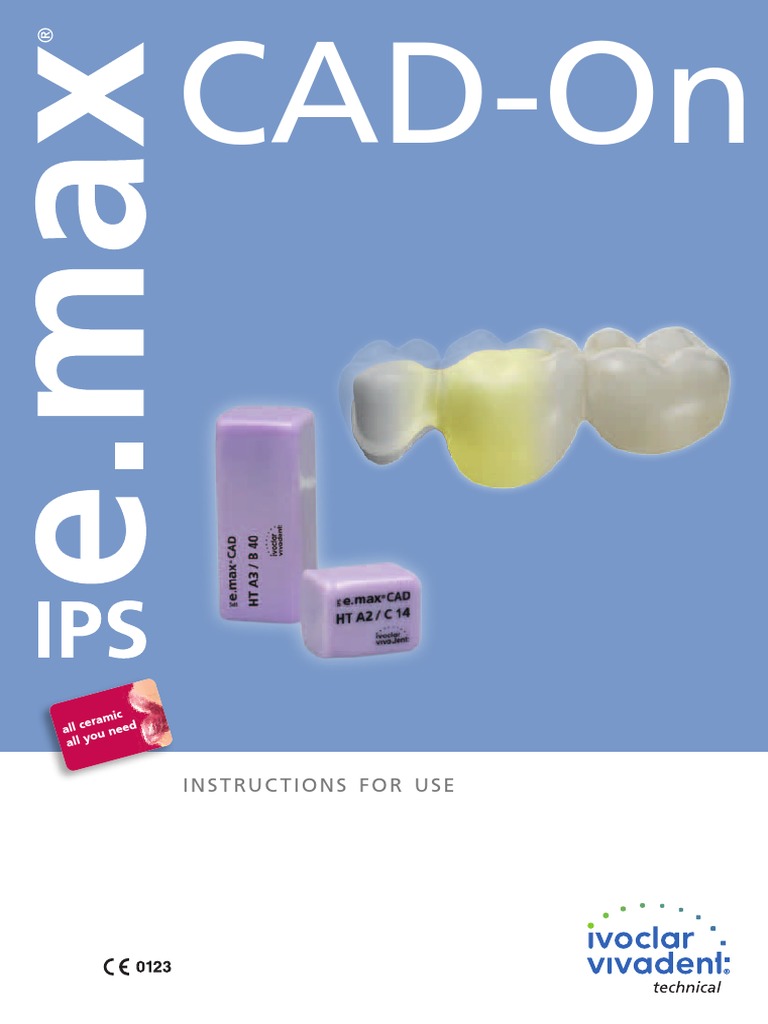 IPS E-Max CAD-on PDF | PDF | Applied And Interdisciplinary Physics ...