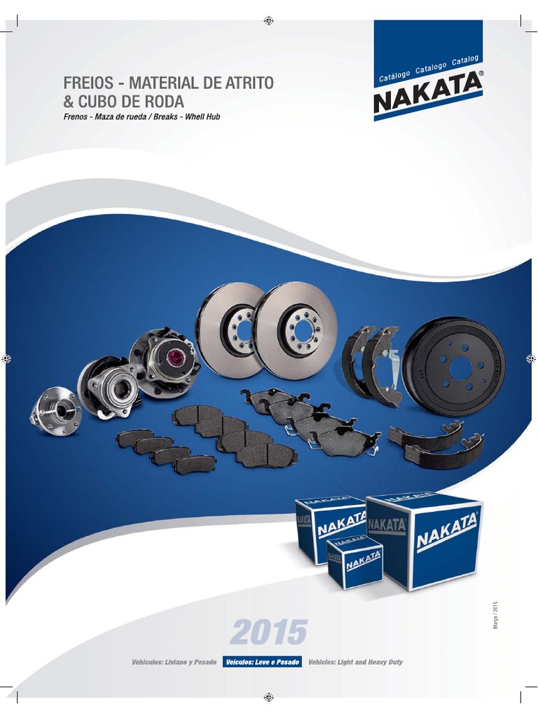 NAKATA Freios 2015 PDF | PDF | Anti Lock Braking System | Automotive ...