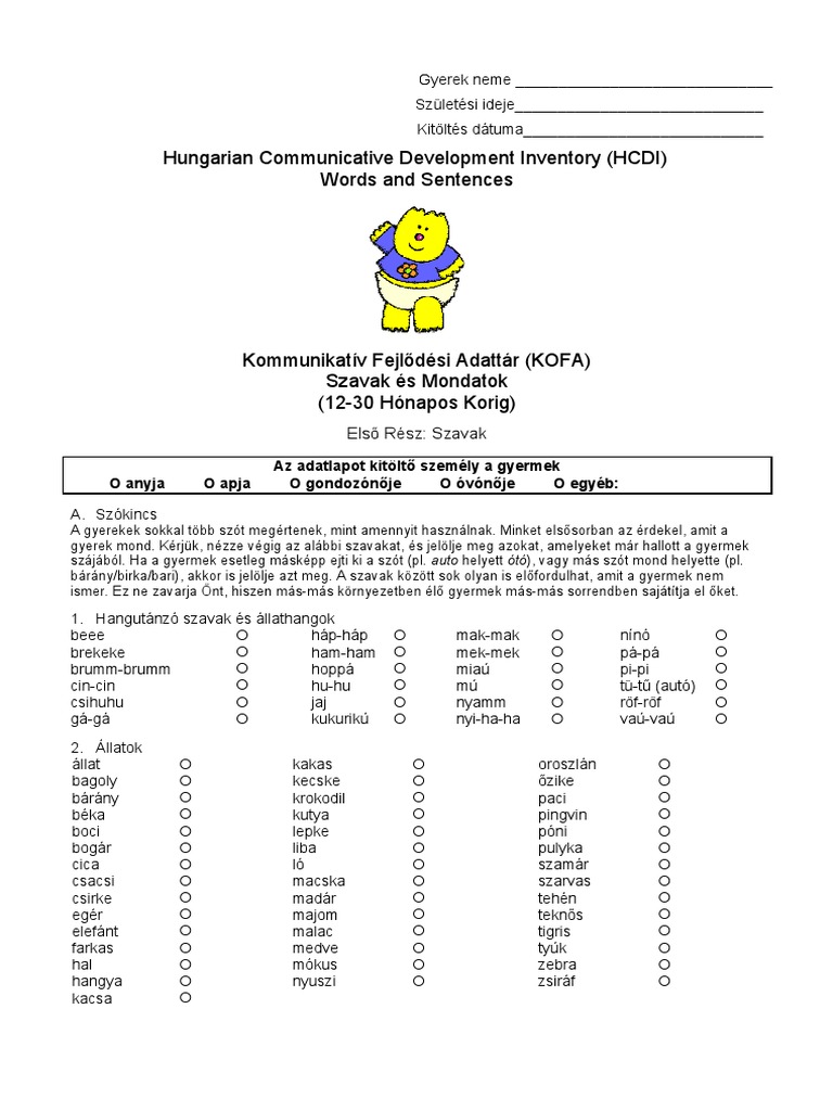 KOFA II. 12-30 Hóig | PDF