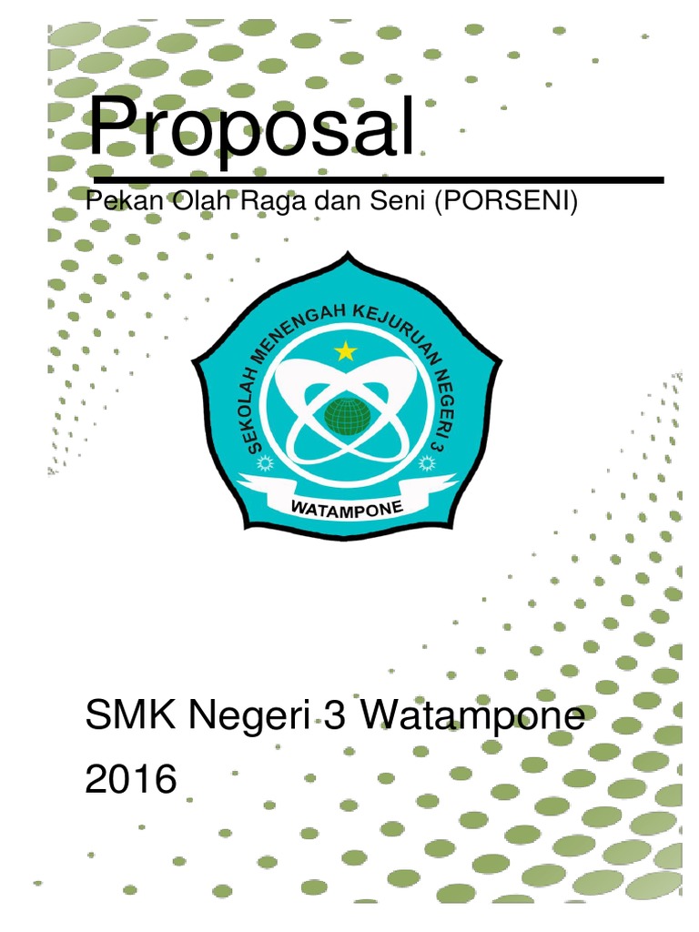 Proposal Porseni | PDF