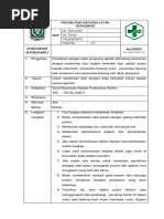 Sop Pelayanan Per, Peb, Eklamisi | PDF | Pengembangan Diri | Kesehatan Holistik