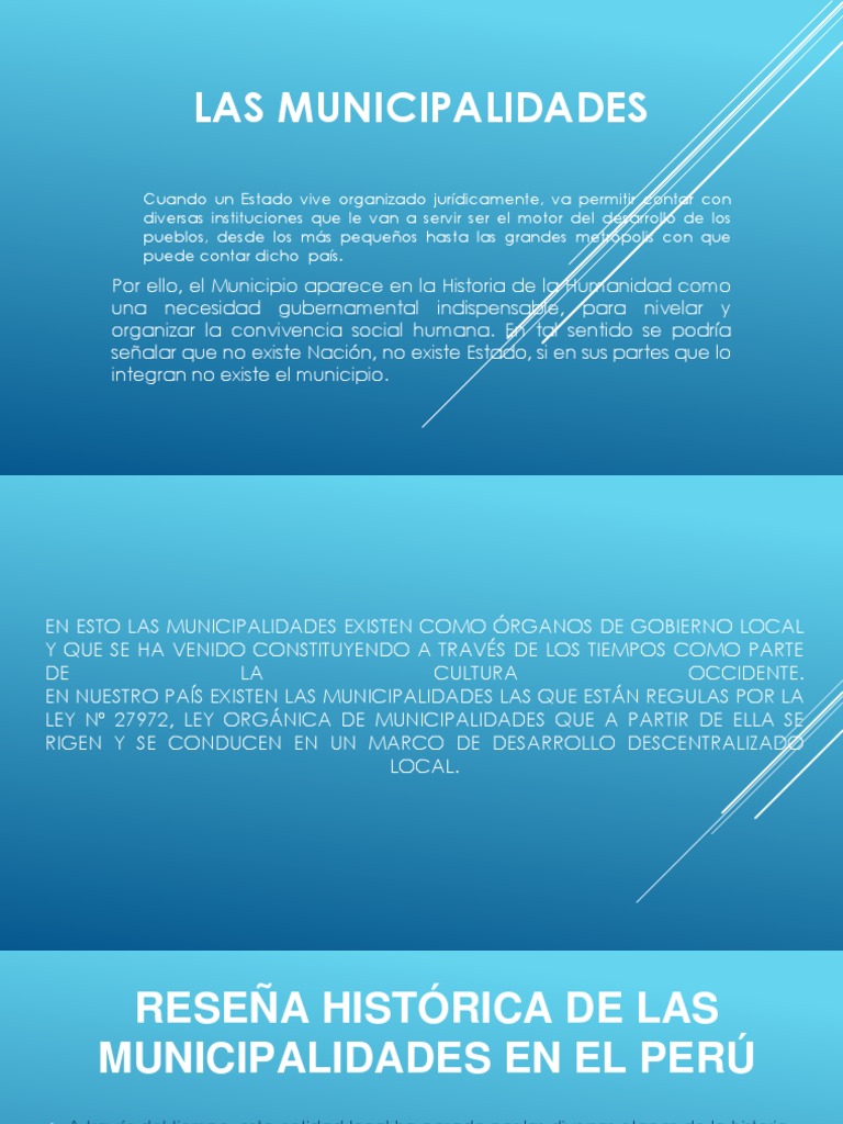 Las Municipalidades | PDF | Alcalde | Gobierno local