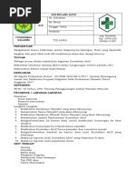 Sop Laporan SKDR (Sistem Kewaspadaan Dini Dan Respon) | PDF ...