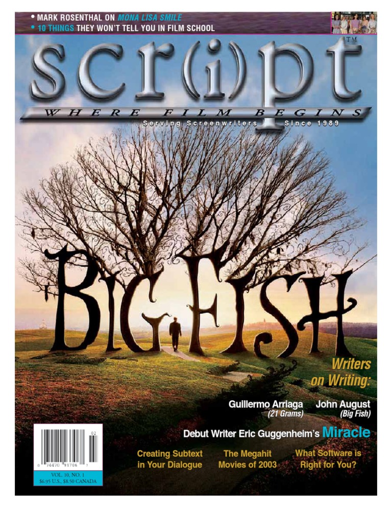 2004-1 - Script Magazine | PDF | Screenwriter | Screenplay