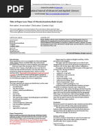 Science Advances Manuscript Template | PDF | Experiment | Statistics