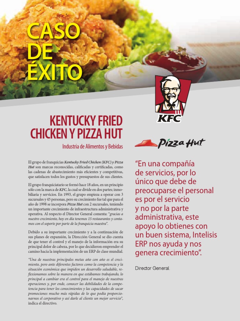 KFC Erps | PDF | Planificación de recursos empresariales | Franquiciamiento