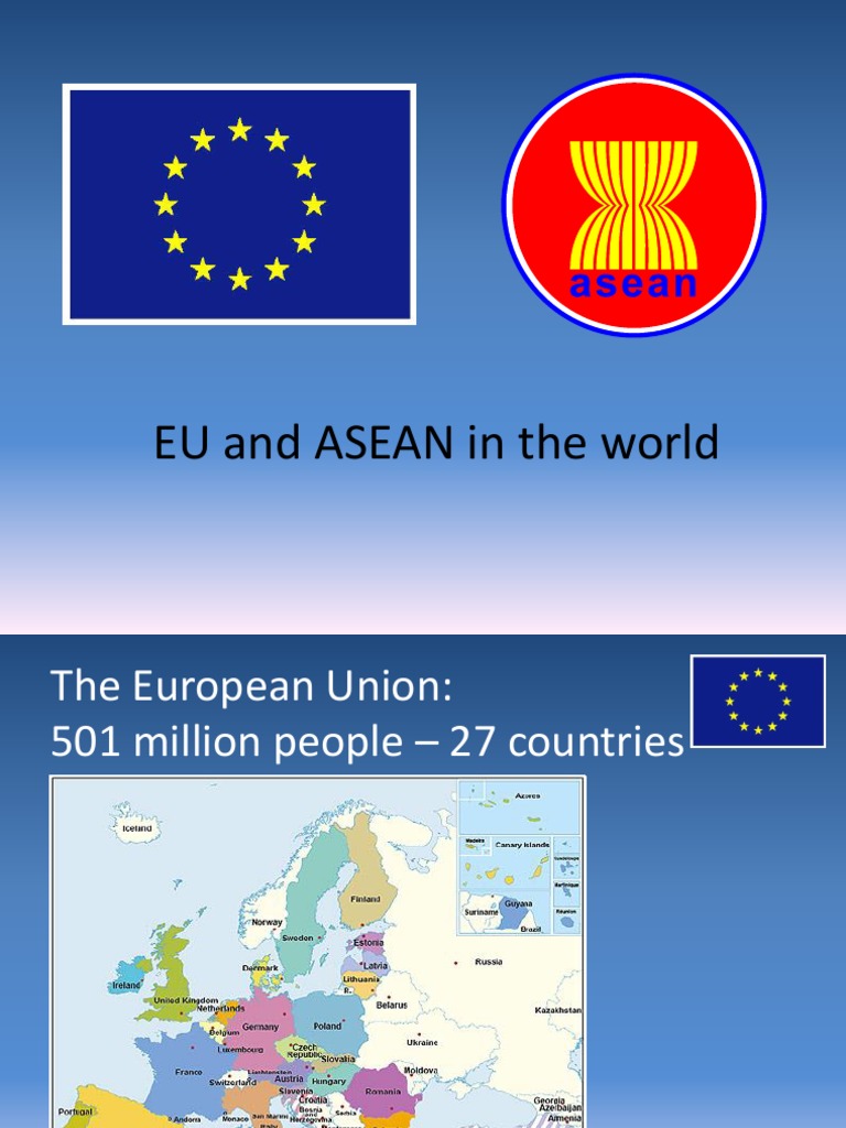 EU and ASEAN in The World | PDF | Association Of Southeast Asian ...