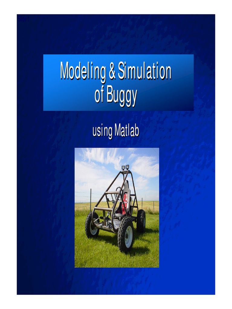 Buggy PDF | PDF | Suspension (Vehicle) | Transport