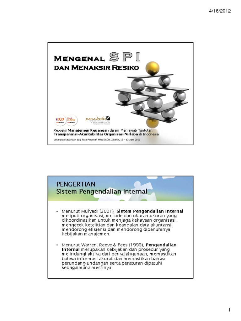 Mengenal SPI Dan Merancang SOP | PDF | Karier & Perkembangan | Bisnis