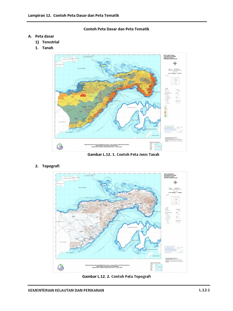 Lampiran 12 (Contoh Peta-Peta) | PDF