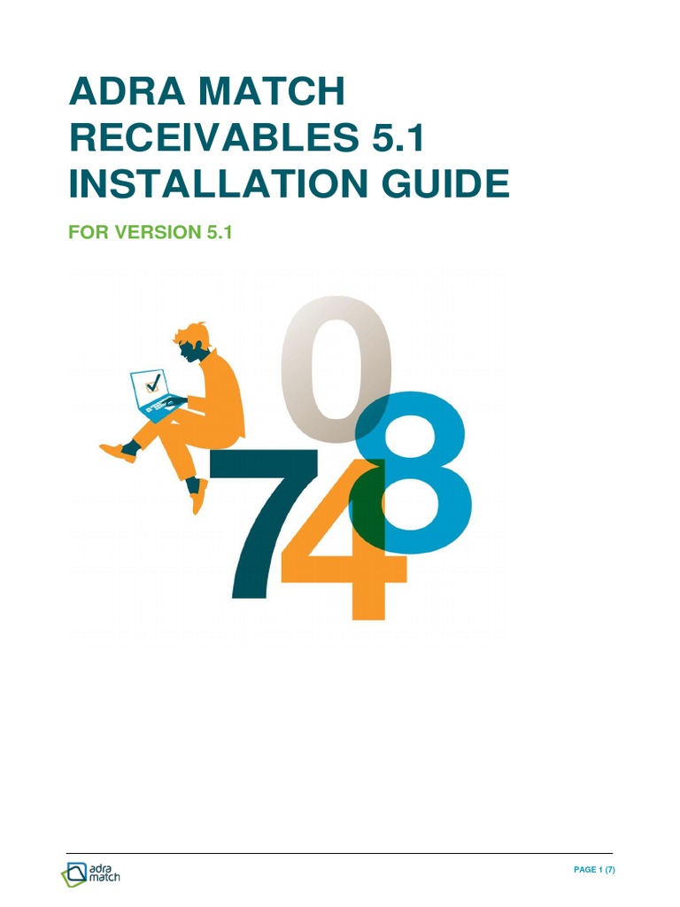 AdraMatchReceivables5 1InstallationGuide | PDF | Installation (Computer ...