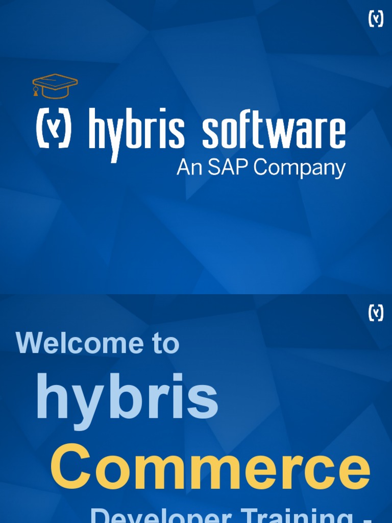 Hybris Commerce Developer Training 1.01 - Overview | PDF ...
