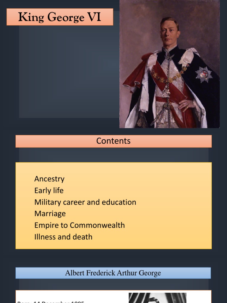 King Gerge VI | PDF
