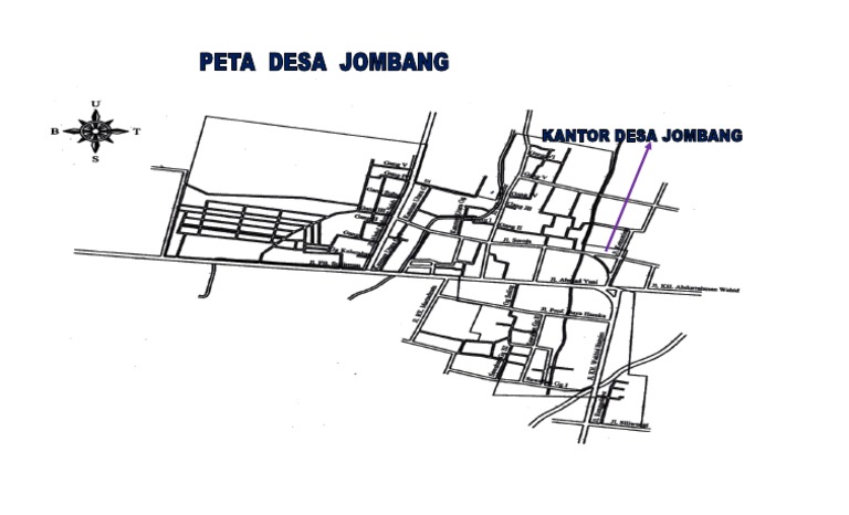 PETA DESA Jombang | PDF