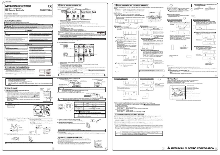 Par F27mea Remocon Im | PDF | Electrical Wiring | Manufactured Goods